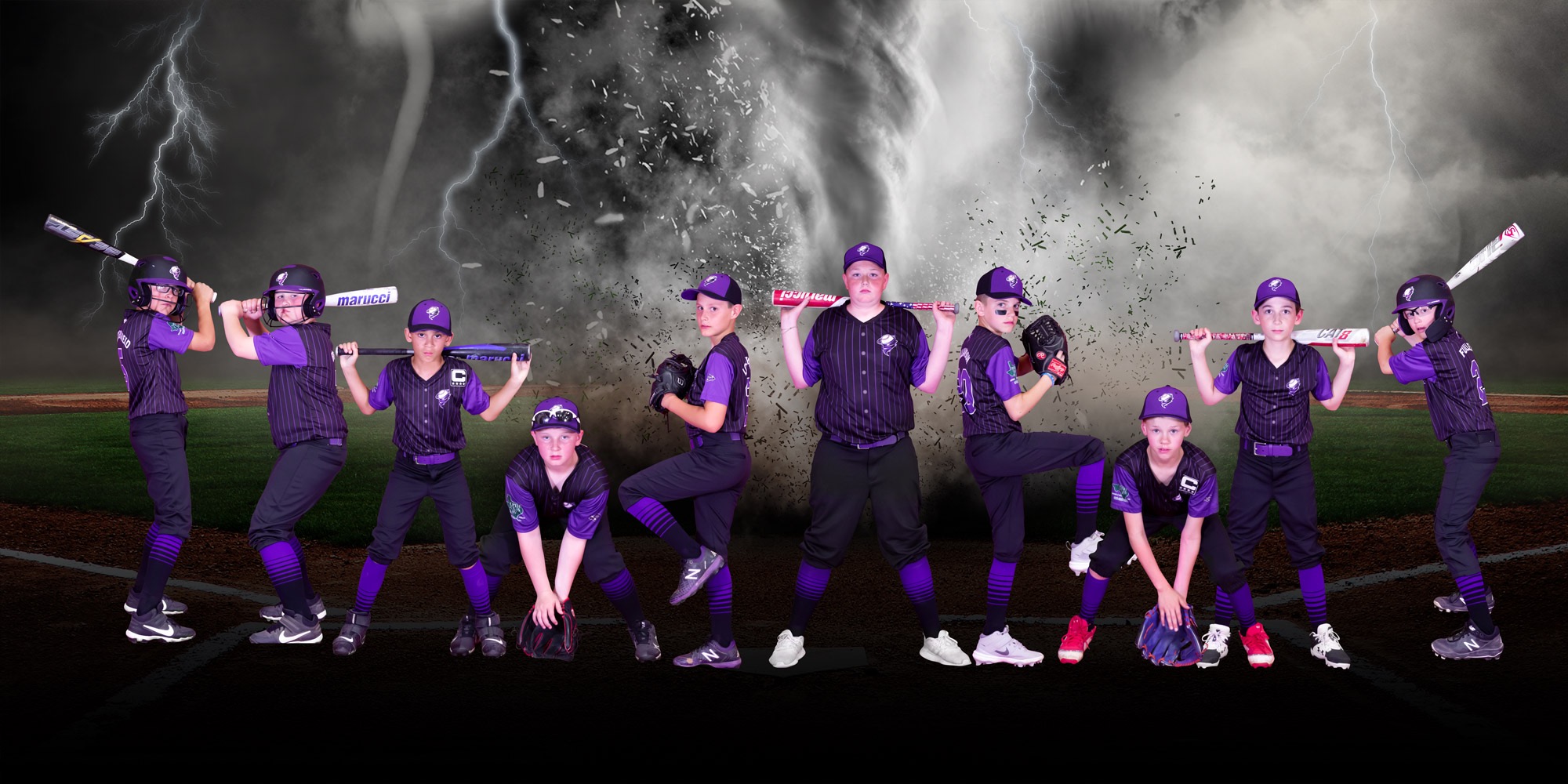 National Championship Sports | Baseball | Sanger Storm- Neu | 11U D3