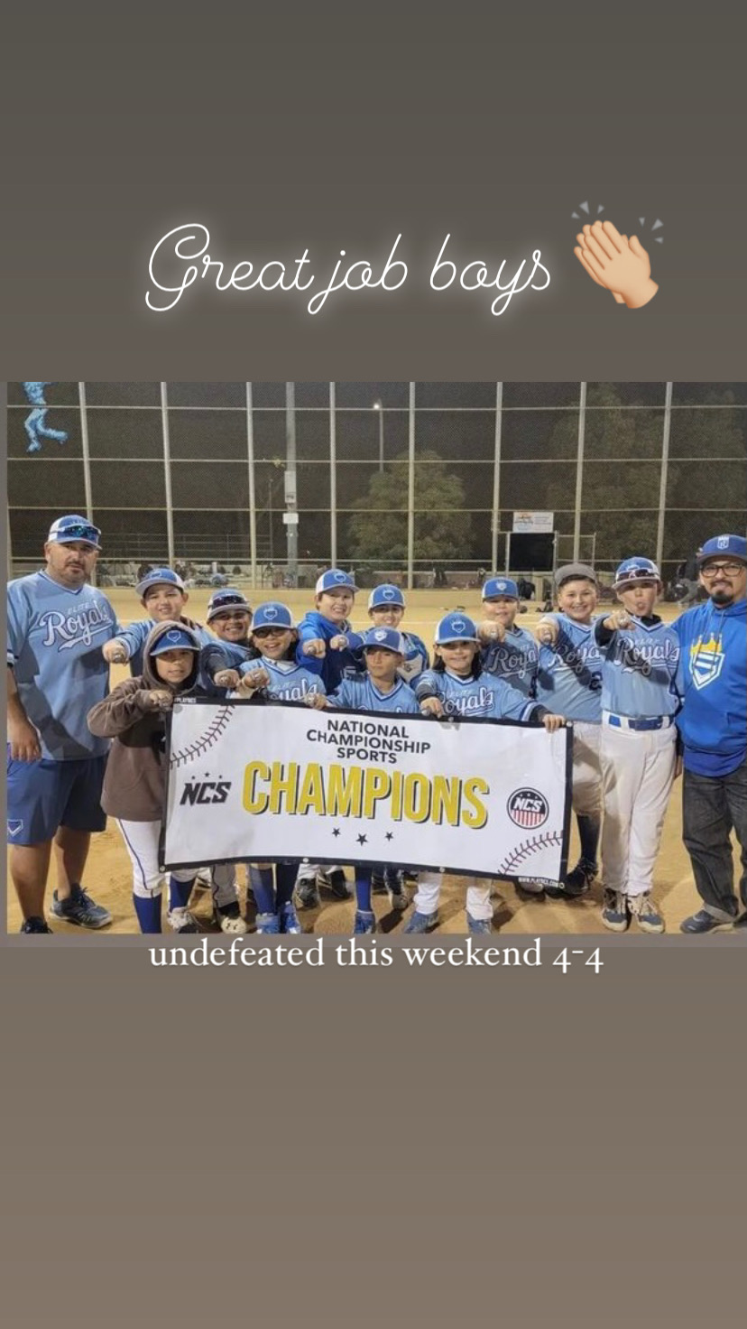 National Championship Sports | Baseball | Elite Royals | 10U D2