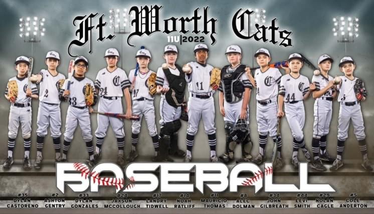 National Championship Sports Baseball Ft Worth Cats Ntx Anderton