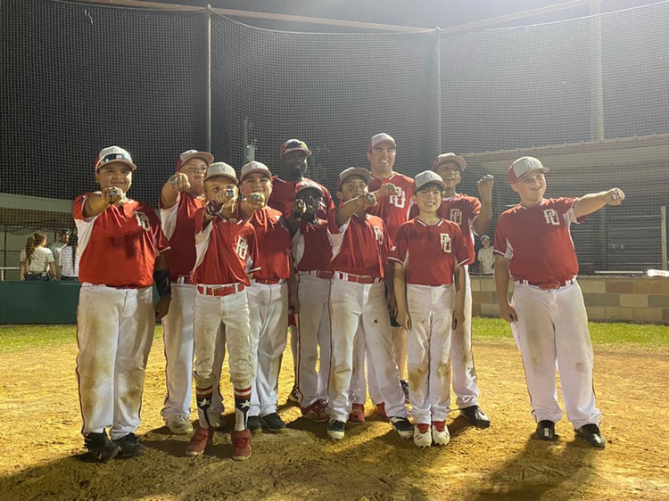 National Championship Sports | Baseball | Players Only Athletic Club - 10U White | 10U D3