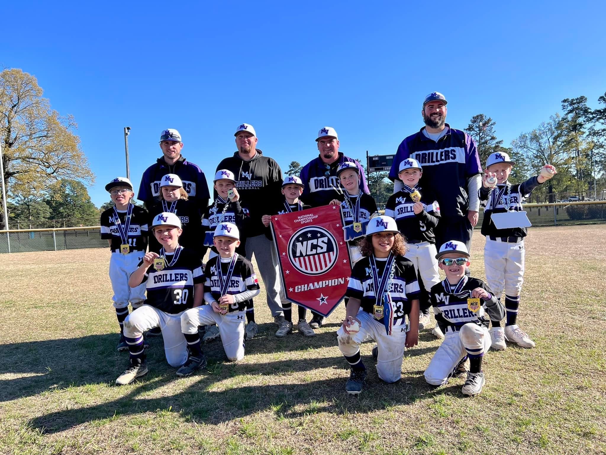 National Championship Sports | Baseball | ETX Drillers | 8U D3 KP