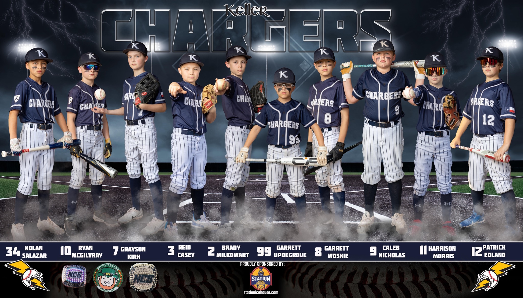 National Championship Sports | Baseball | Keller Chargers | 10U D3