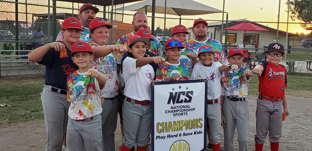 National Championship Sports | Baseball | East Tx Outlaws | 12U D2