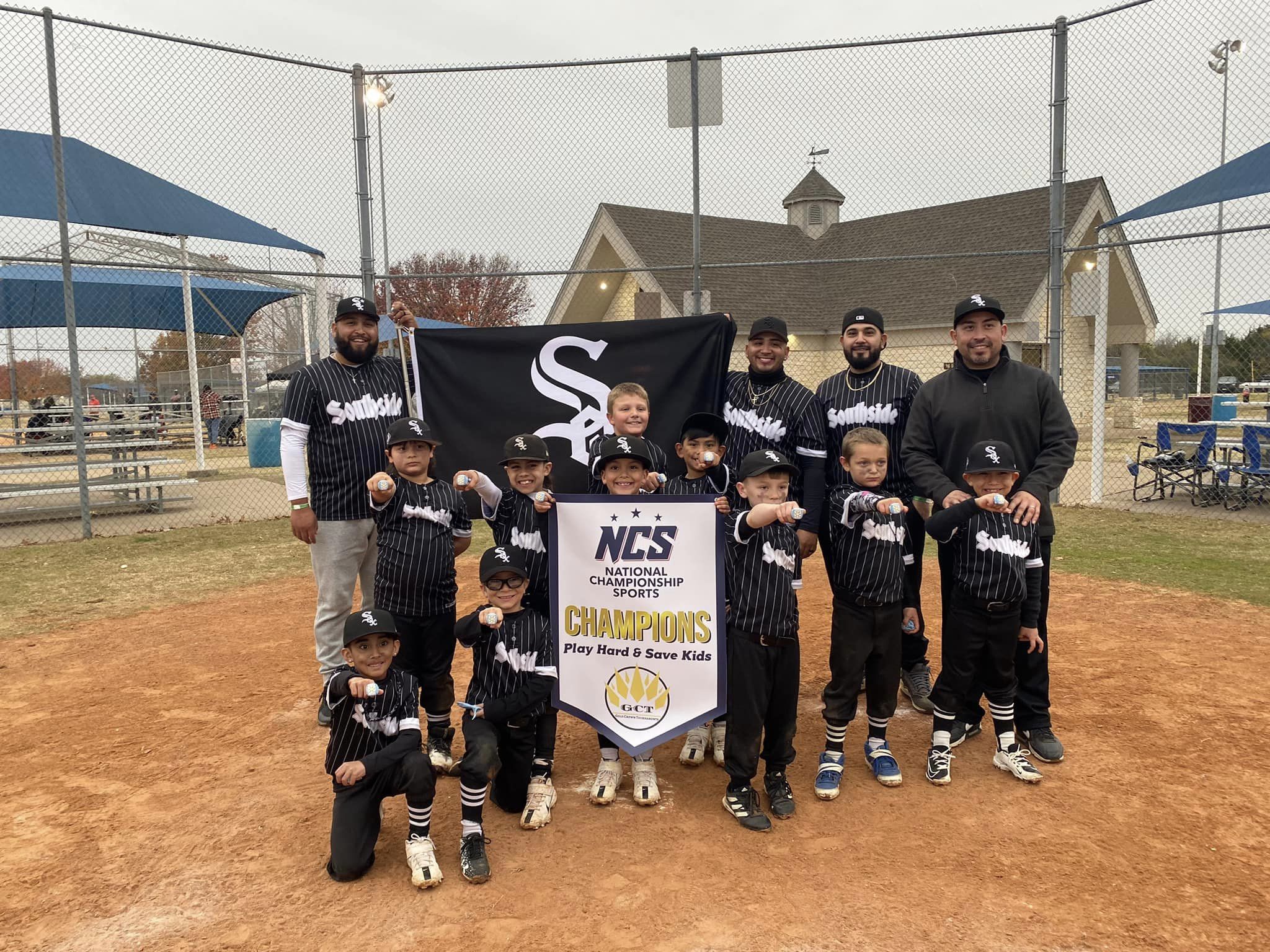 National Championship Sports | Baseball | White sox | 8U REC CP