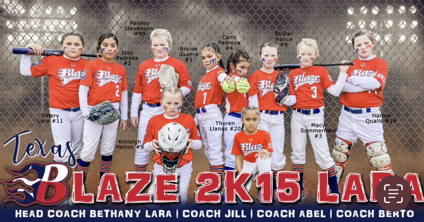 National Championship Sports | Fastpitch | Texas Blaze 2K15 Lara | 8U C
