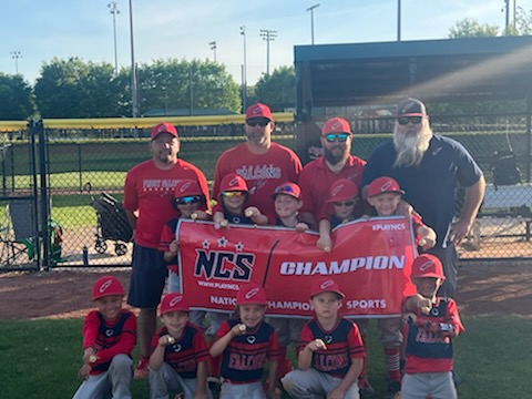 National Championship Sports | Baseball | Frost Falcons | 7U D3 KP