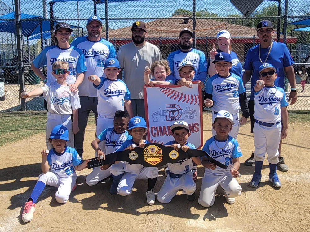 National Championship Sports | Baseball | Dallas Dodgers | 6U D3
