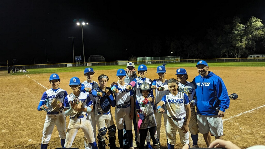 National Championship Sports | Baseball | San Diego Wolves 13U Grey ...