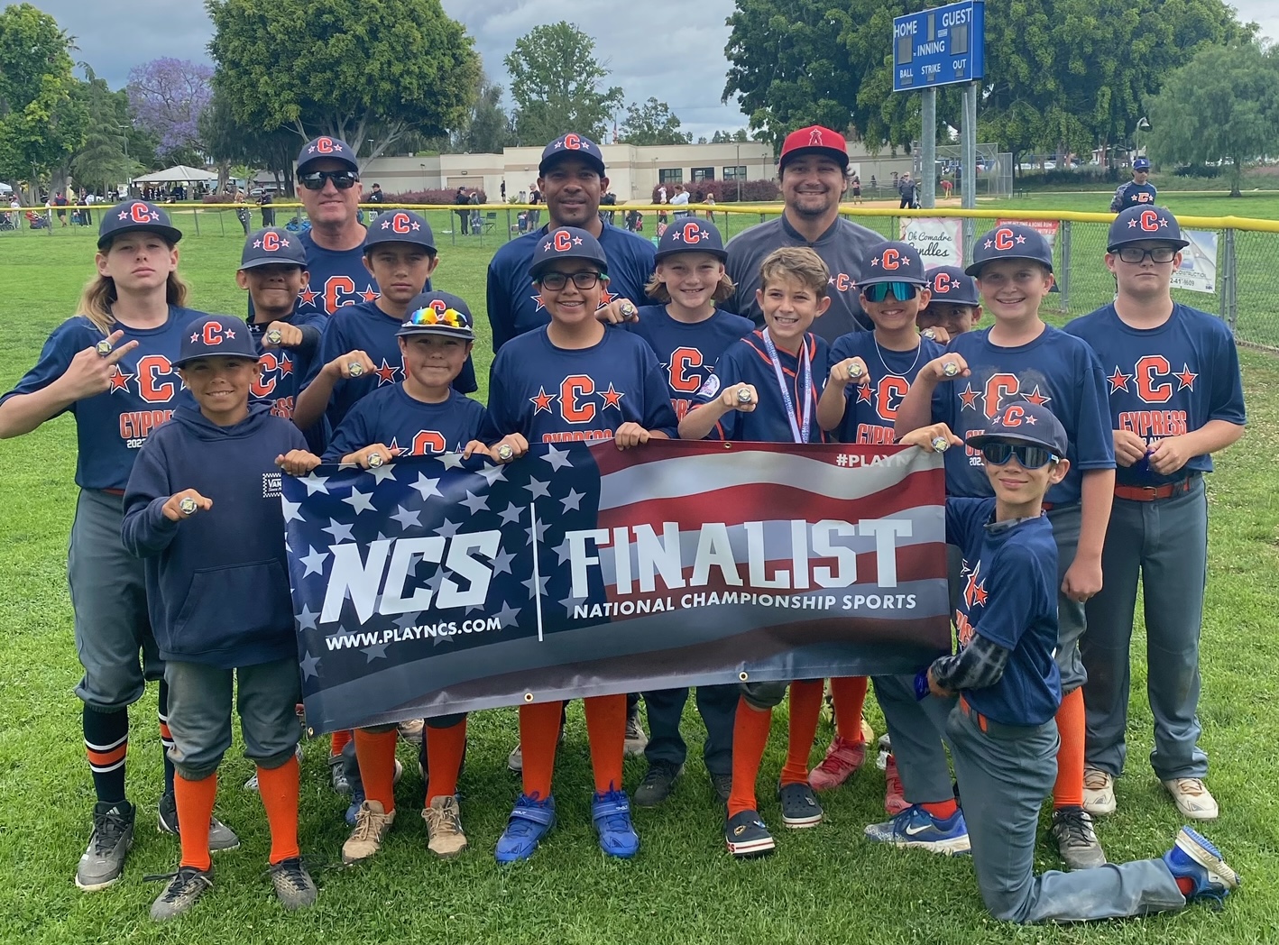 National Championship Sports | Baseball | 11U CYB All Stars - Navy ...