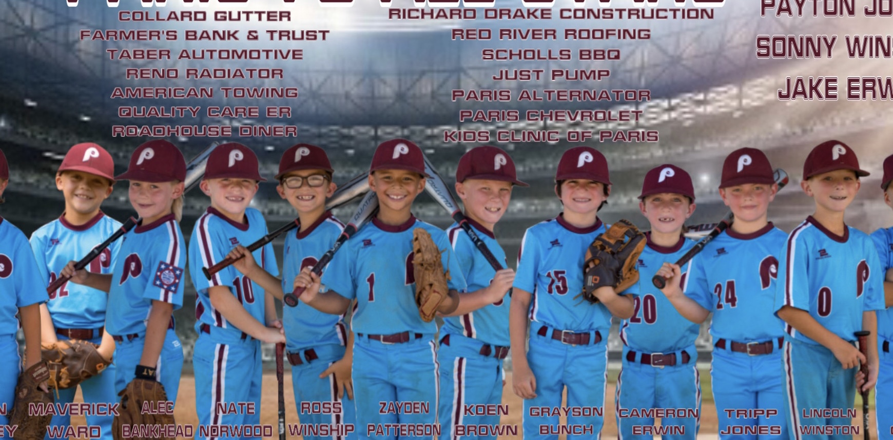 National Championship Sports | Baseball | Paris All Stars | 8U D1 KP