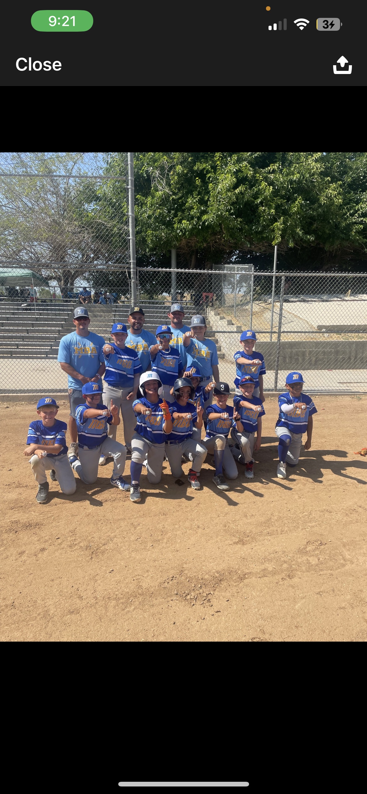 National Championship Sports | Baseball | MBA | 11U D3