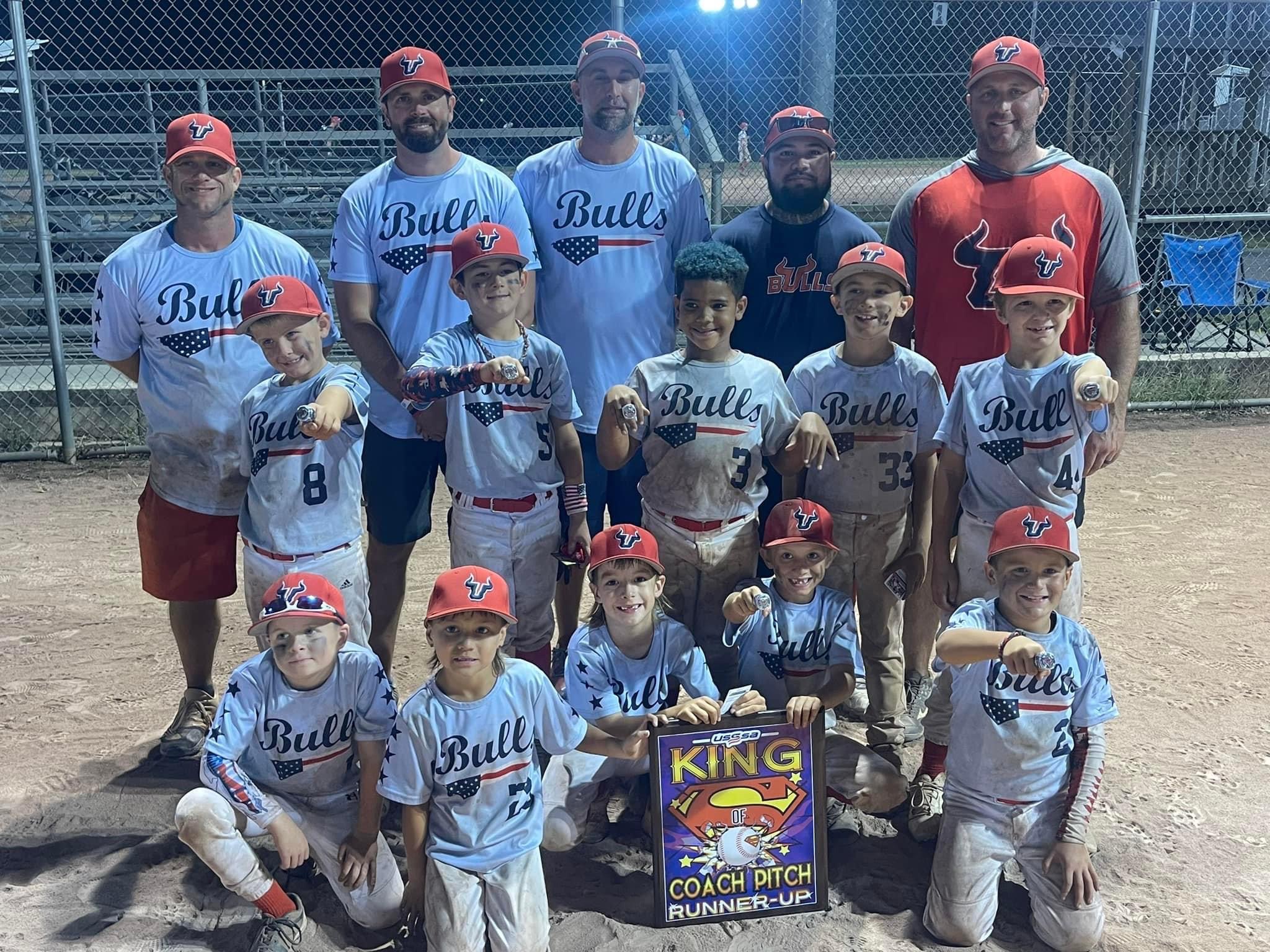 National Championship Sports | Baseball | Bulls Baseball 8U Walling ...