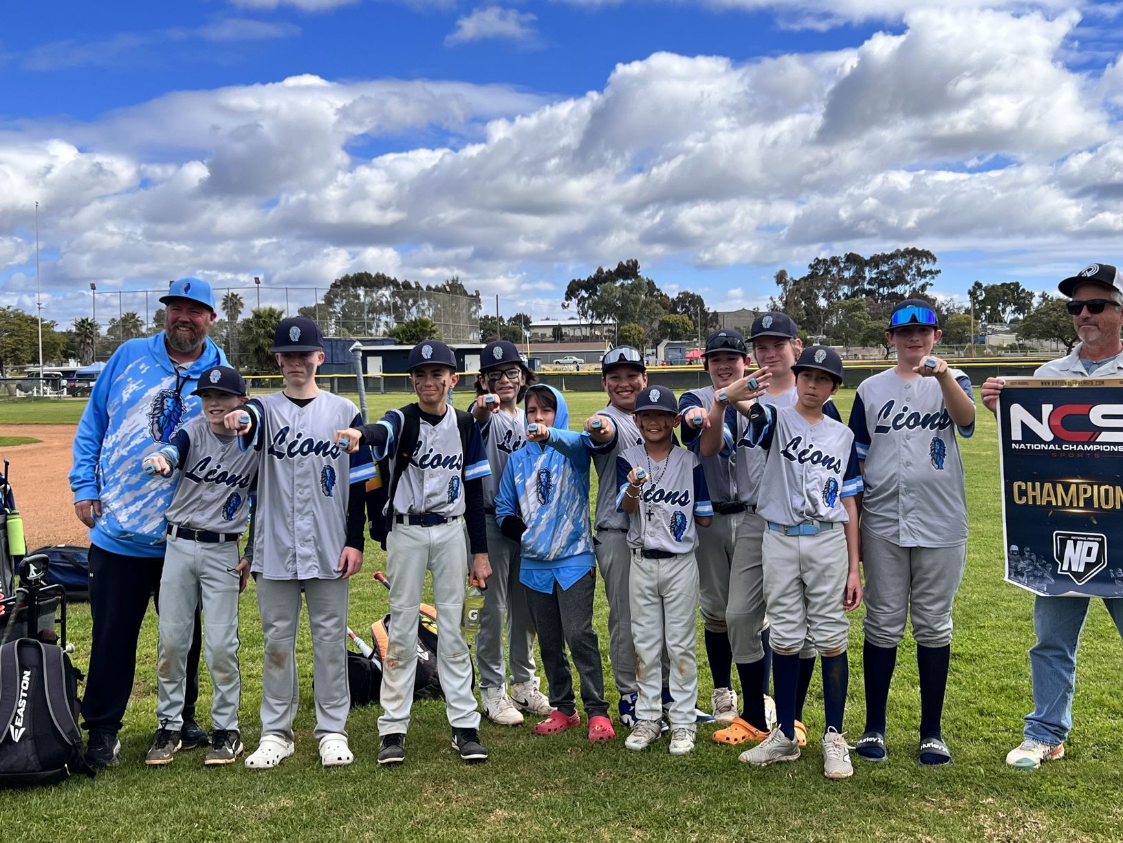 National Championship Sports | Baseball | Lions Baseball Club | 12U D3