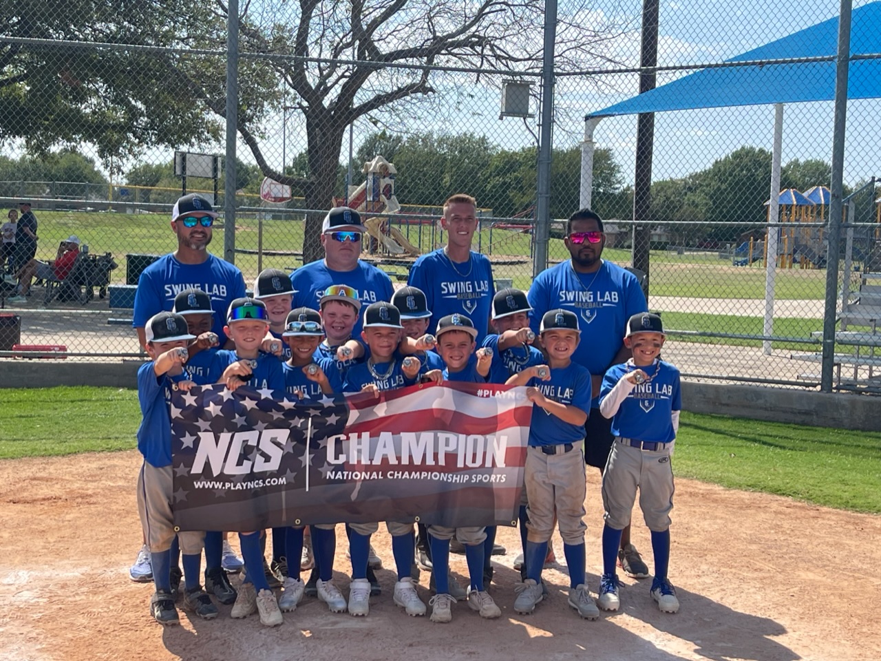 National Championship Sports | Baseball | Swing Lab Oliver | 8U D3 CP