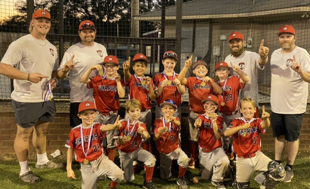 National Championship Sports | Baseball | Warriors | 9U D3