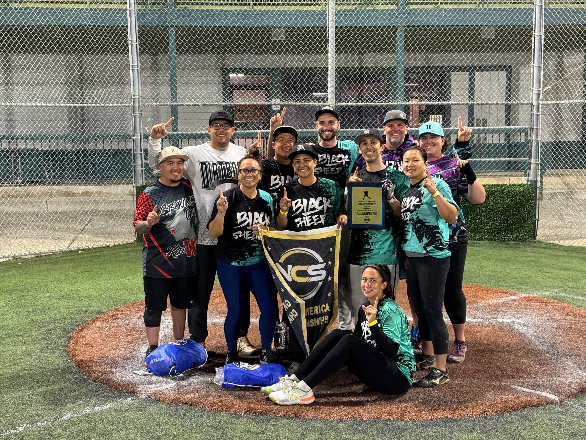 National Championship Sports | Slowpitch | Black Sheep | COED E