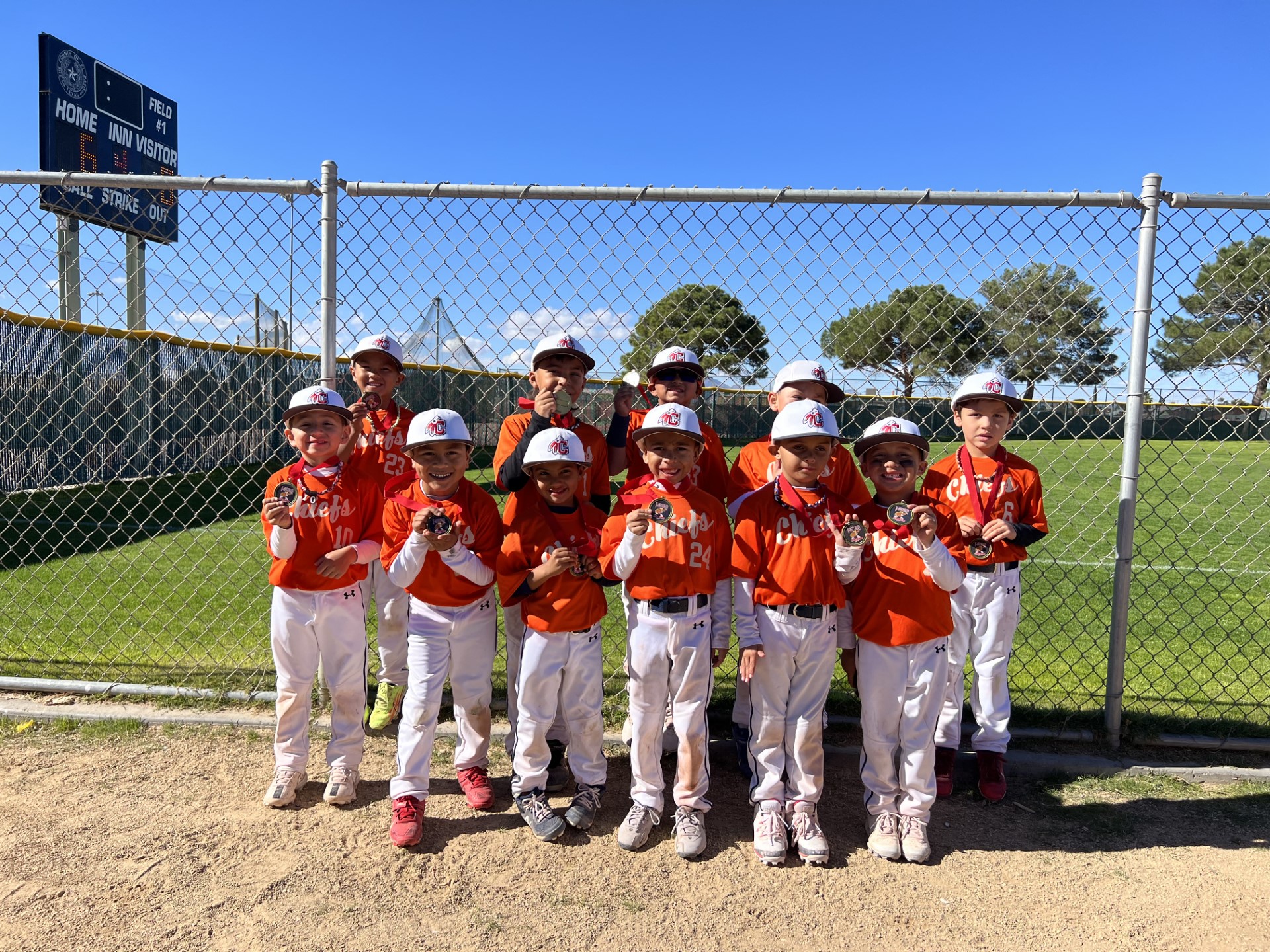 National Championship Sports | Baseball | El Paso Chiefs | 7U D2 CP