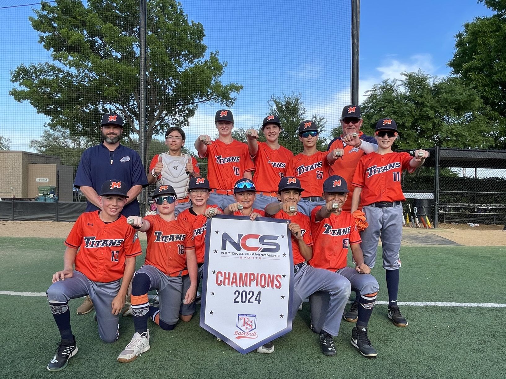 National Championship Sports | Baseball | Midland Titans | 13U D2