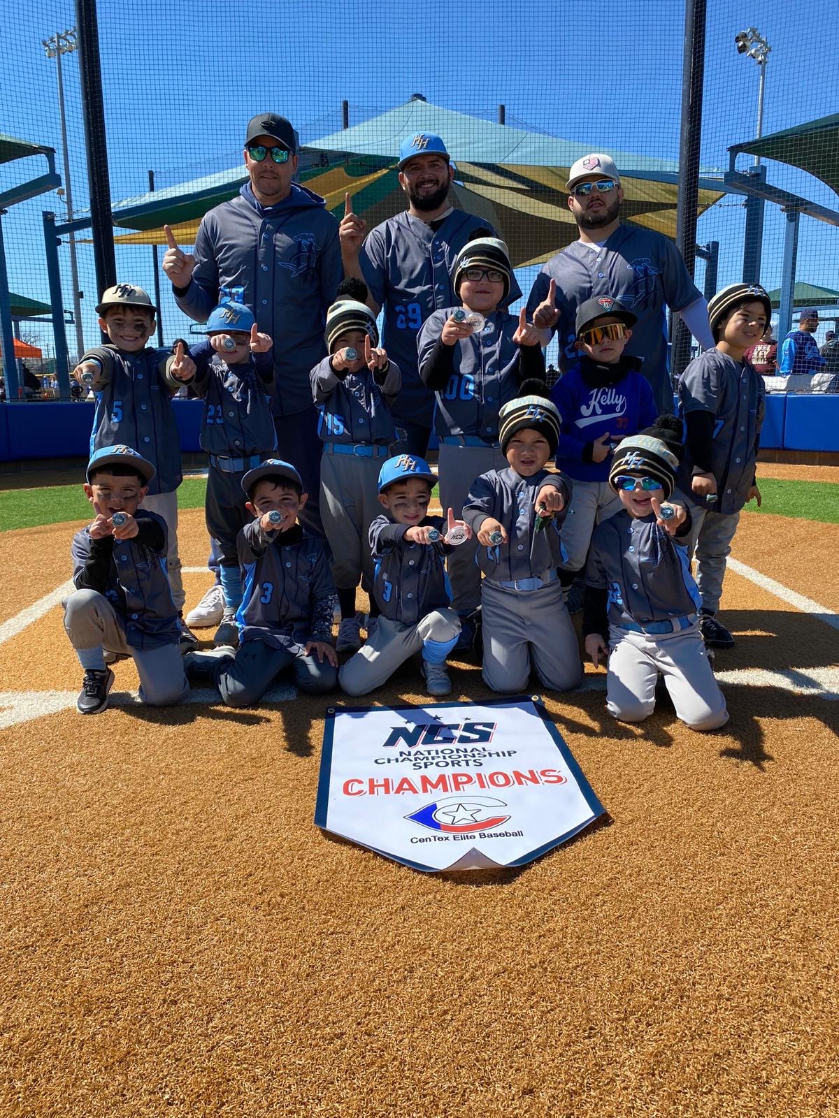 National Championship Sports | Baseball | RGV Hammerheads 6U | 6U D3