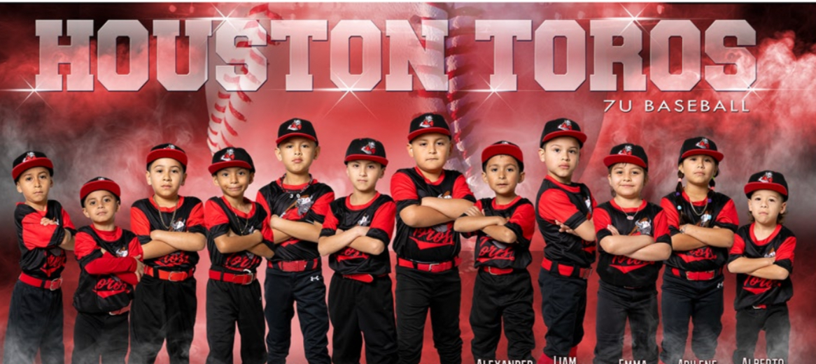National Championship Sports | Baseball | Houston Toros | 7U D3 CP