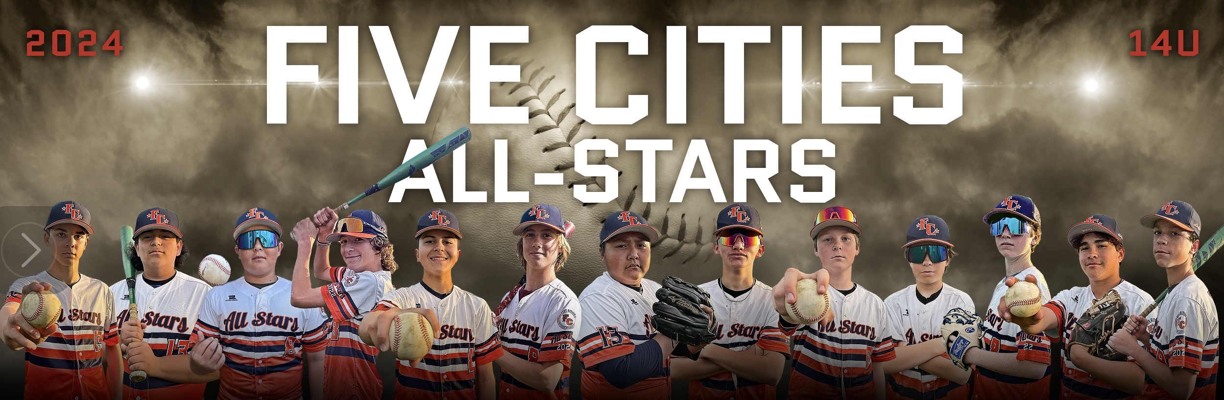 National Championship Sports | Baseball | 5 Cities All-Stars 14U | 14U REC