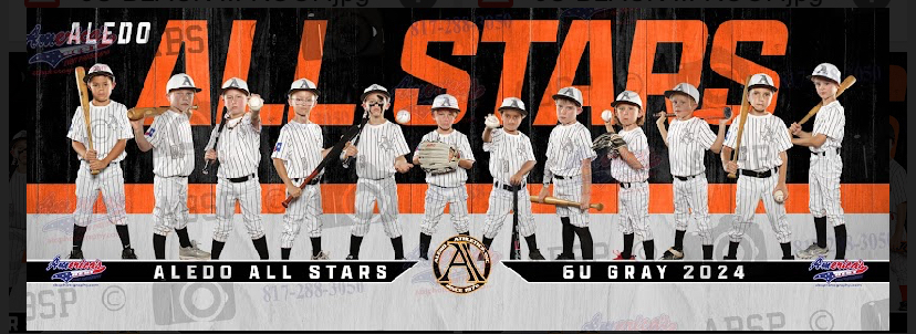 National Championship Sports | Baseball | Aledo Gray 6U | 6U REC