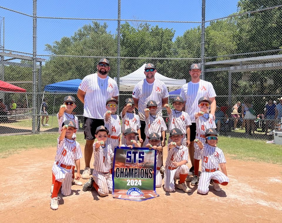 National Championship Sports | Baseball | Aledo Orange | 6U REC