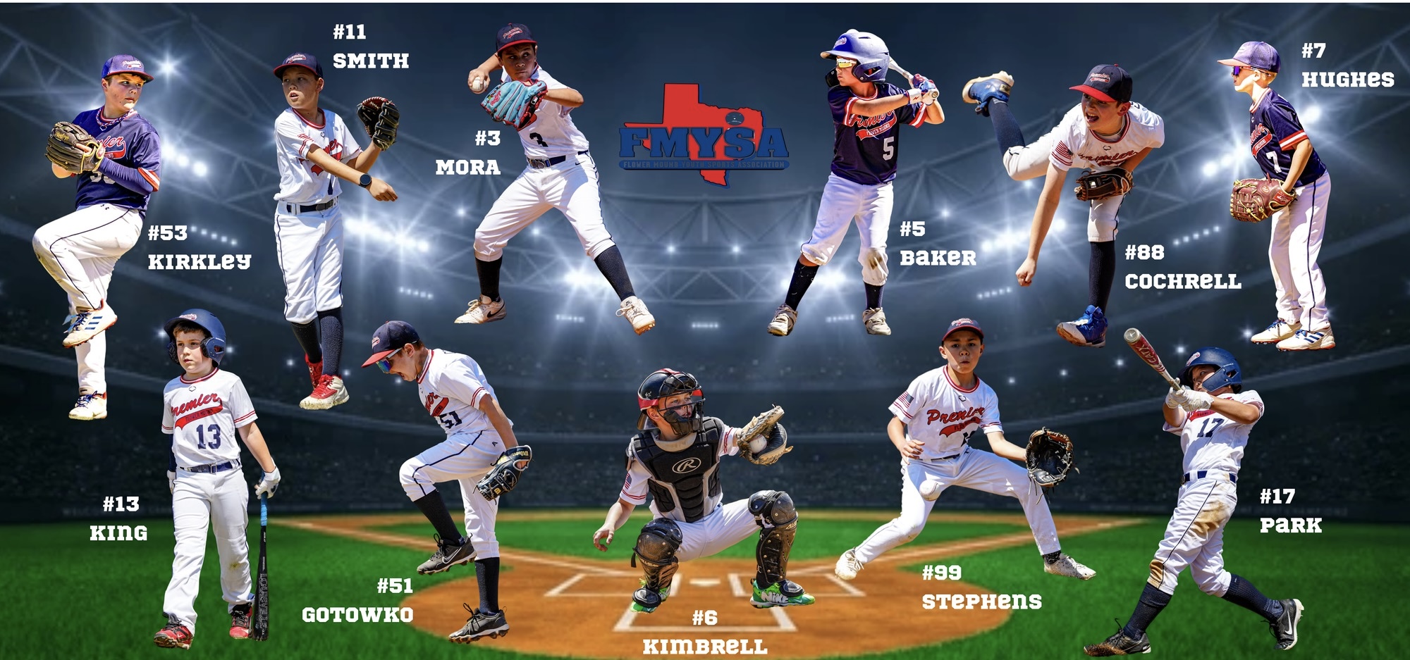 National Championship Sports | Baseball | FMYSA Premier 10U - Baker | 10U D3