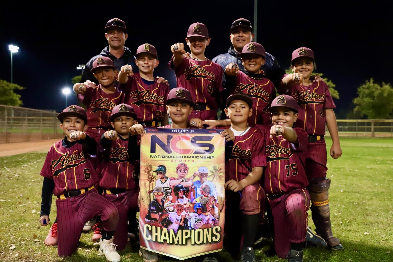 National Championship Sports | Baseball | Aztecs | 11U D3