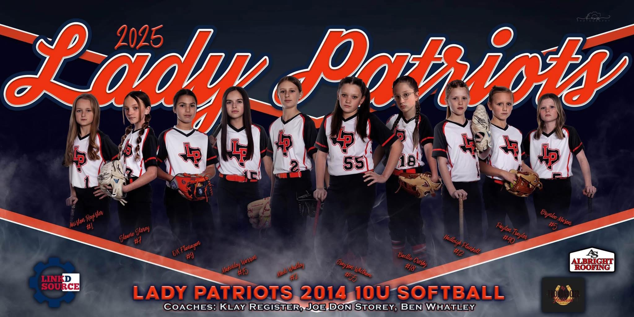 National Championship Sports | Fastpitch | Lady Patriots 2014 | 10U B