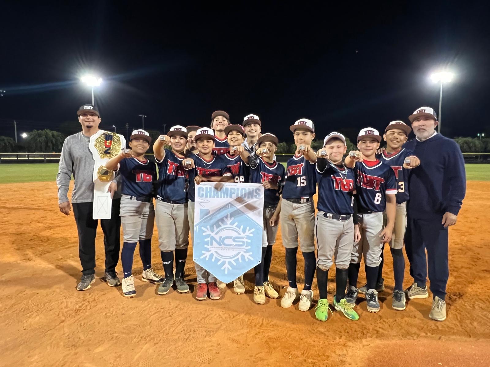 National Championship Sports | Baseball | TBT Miami Boyz | 12U D1