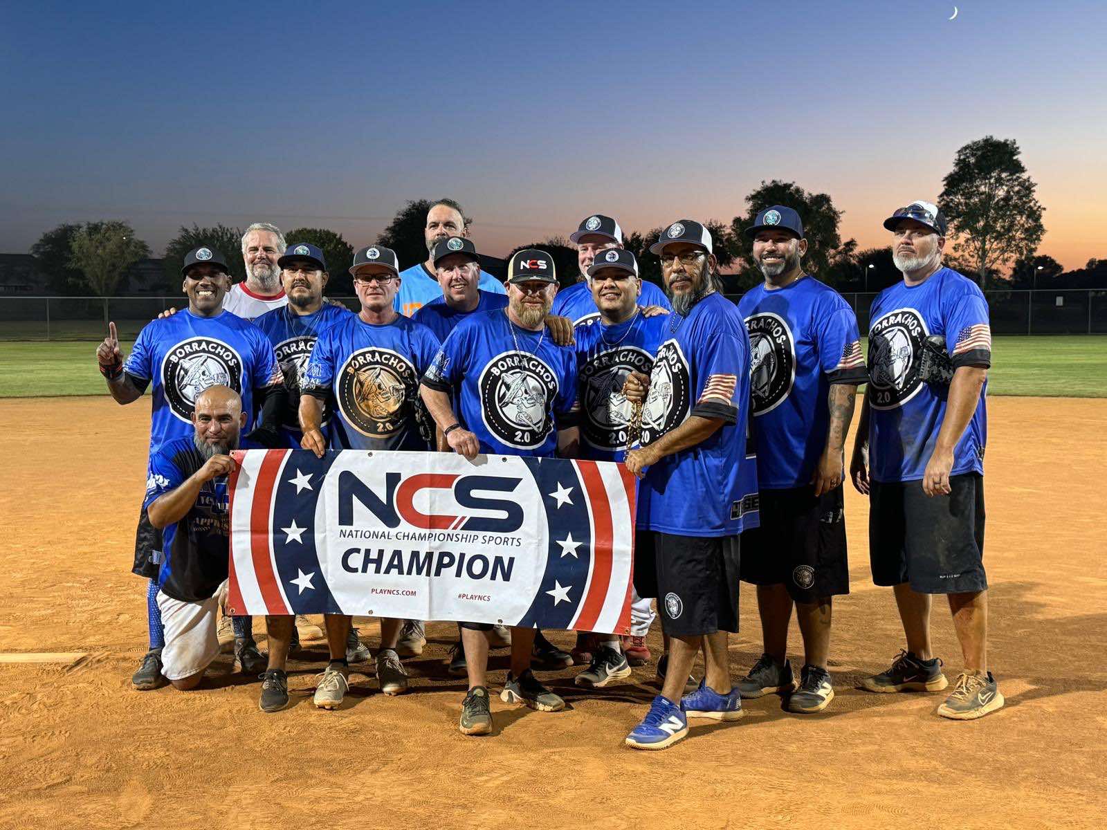 National Championship Sports | Slowpitch | BORRACHOS 2.0 | 40s MENS AAA