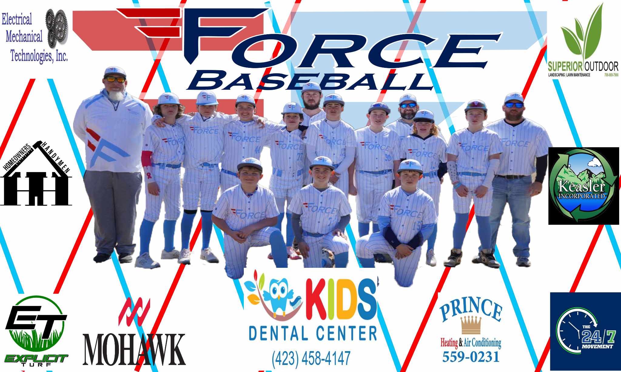 National Championship Sports | Baseball | Force baseball | 12U D3