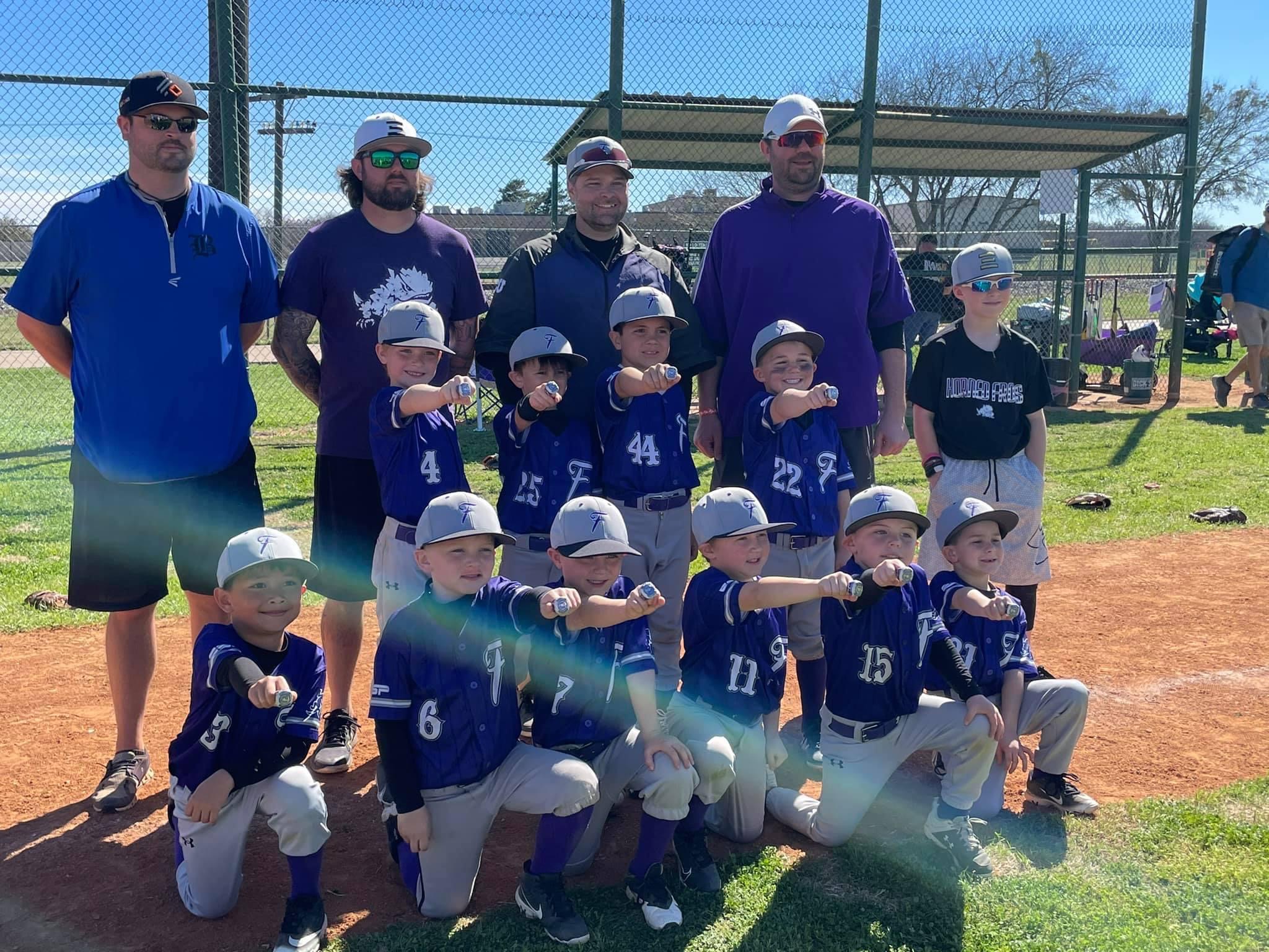 National Championship Sports | Baseball | Horned Frogs | 6U D3