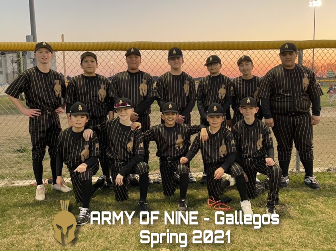 National Championship Sports | Baseball | ARMY OF NINE - Gallegos | 12U D1